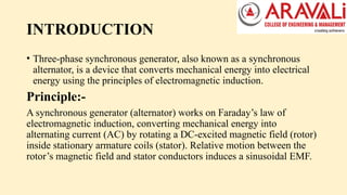 Comprehensive Overview of Three-Phase Synchronous Generators ...
