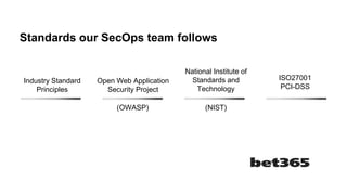 Inside SecOps at bet365 | PPT