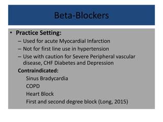 Beta blockers | PPTX