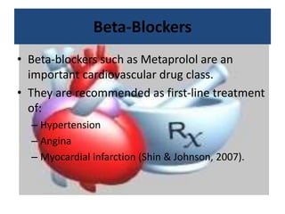 Beta blockers | PPTX