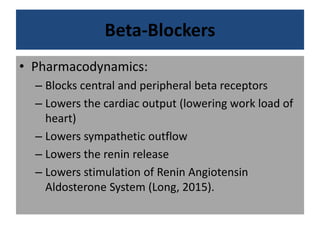 Beta blockers | PPTX