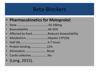 Beta blockers | PPTX