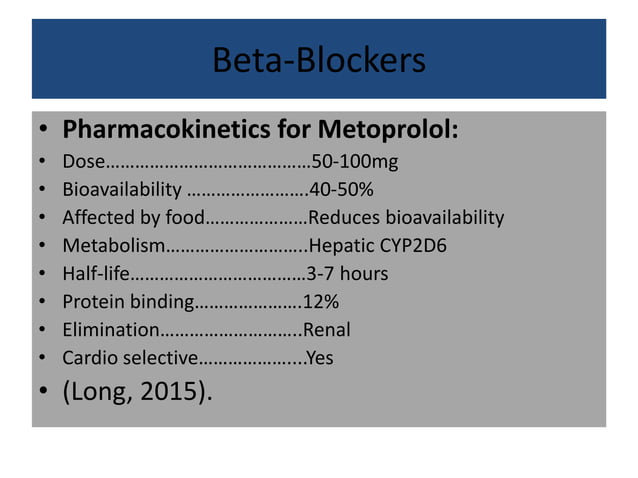 Beta blockers | PPTX