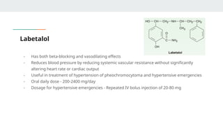 Beta-blockers- clinical uses and adverse effects | PPTX