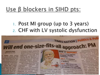 Beta blockers in sihd | PPT
