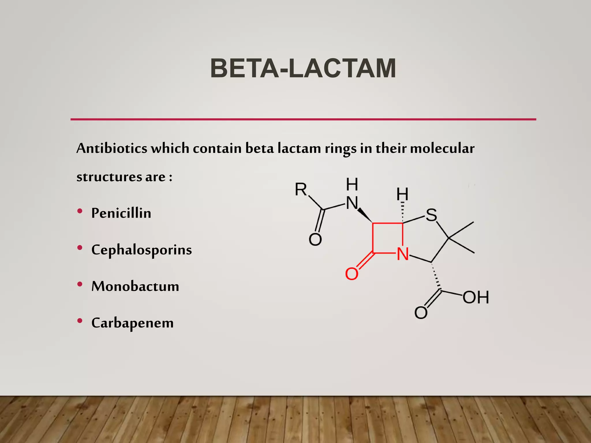Beta lactamase inhibitors | PPTX