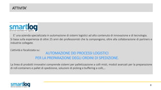 SOFTWARE E SISTEMI - PICKING AUTOMATICO A STRATI E A COLLI | PDF