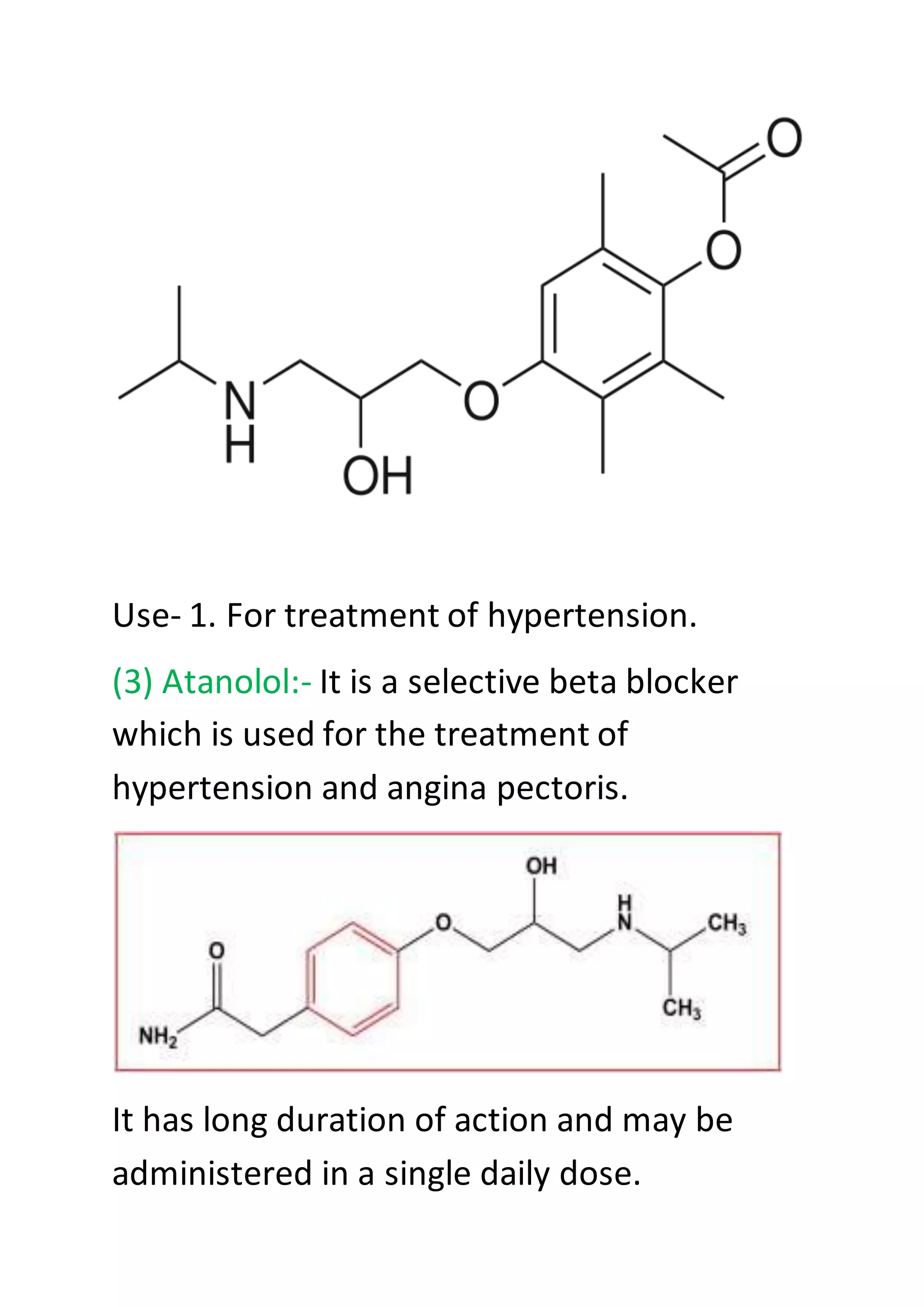 Beta adrenergic blockers | DOCX