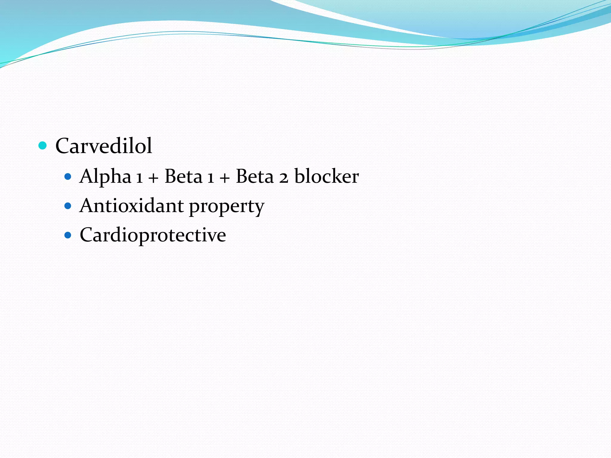 Beta adrenergic blocking drugs | PPTX