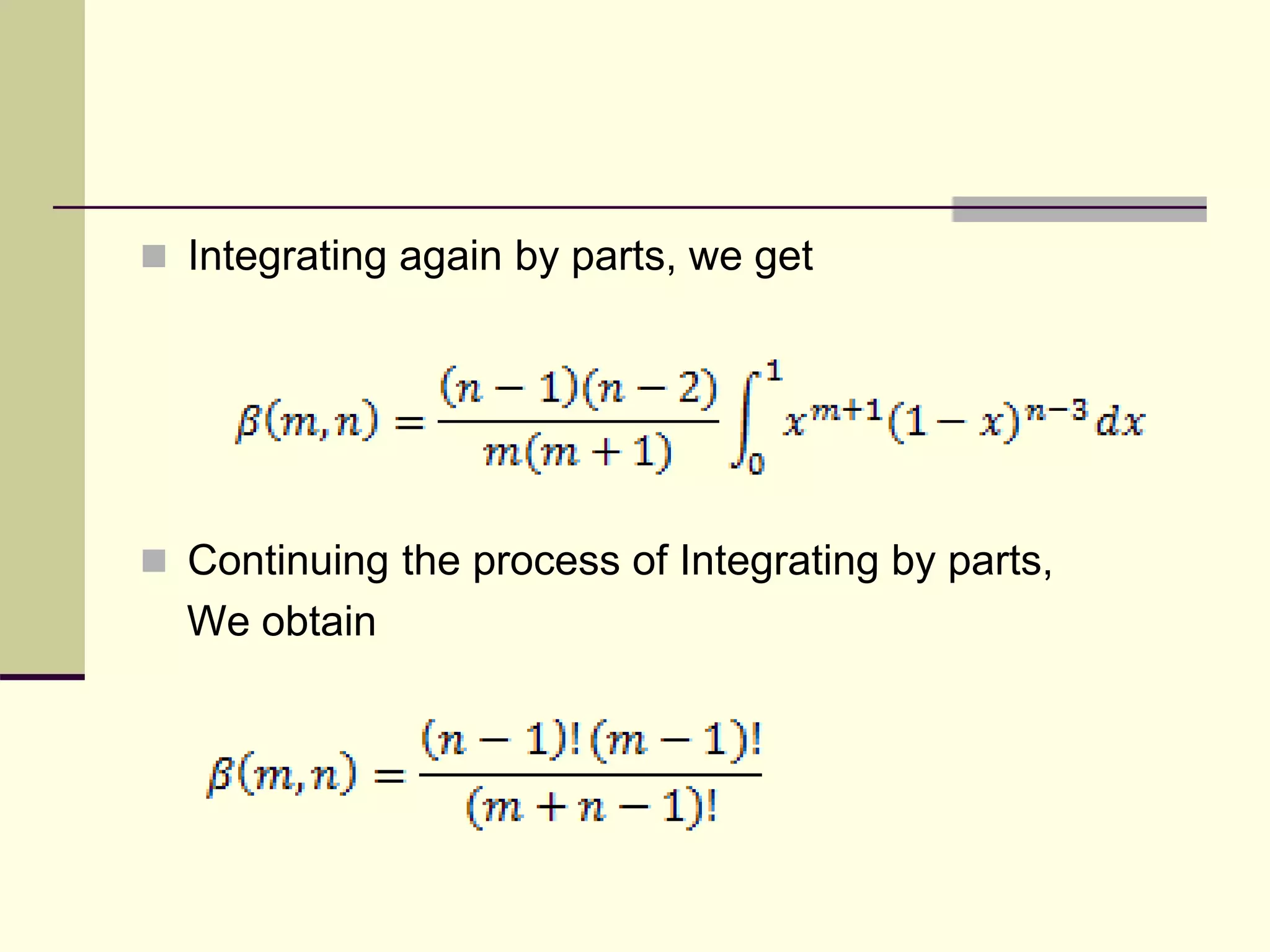Beta and gamma function | PPTX | Physics | Science