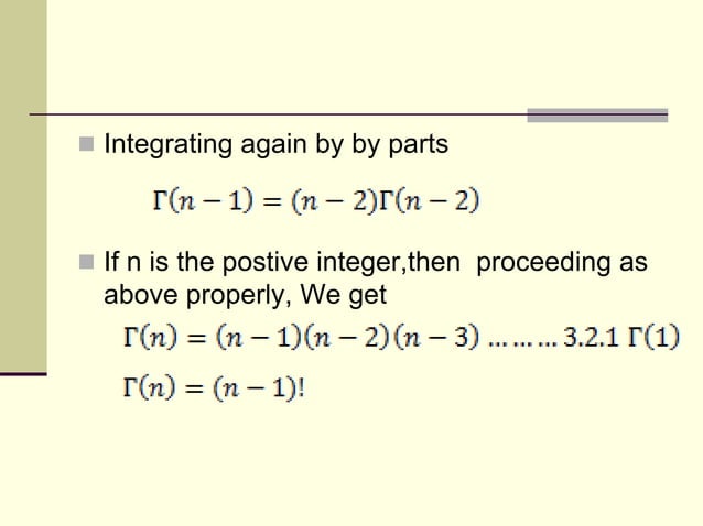 Beta and gamma function | PPTX | Physics | Science