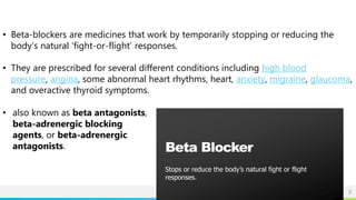 Beta blocker | PPTX