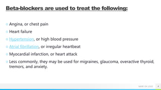 Beta blocker | PPTX