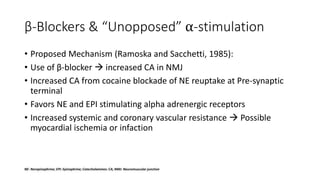 Betablocker and cocaine.pptx