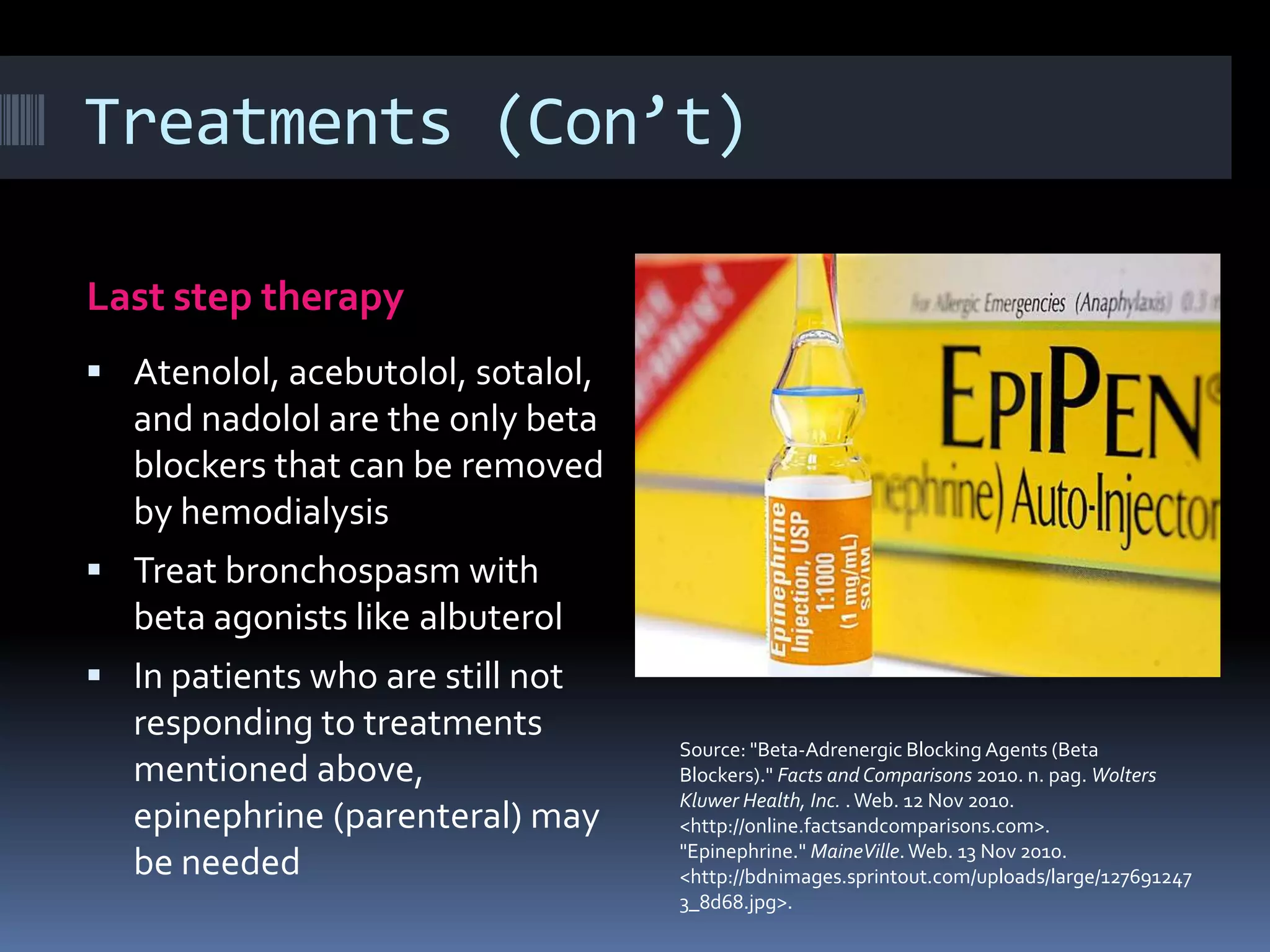 Beta Blocker Toxicity and Safety | PPTX