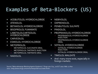 Beta Blocker Toxicity and Safety | PPTX