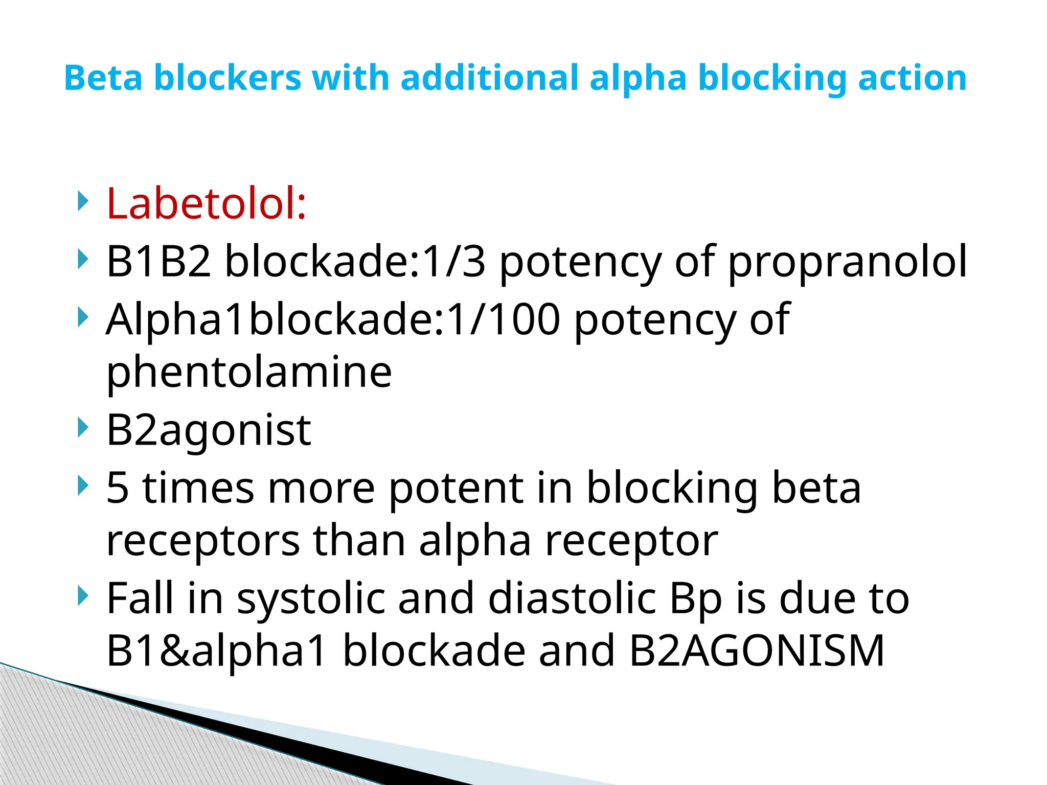 Beta blockers.pptx anti hypertensive,anxiolytic | PPTX