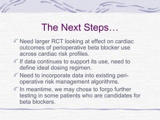 Betablockers and-reduction-of-cardiac-events-in-noncardiac4181 | PPT ...