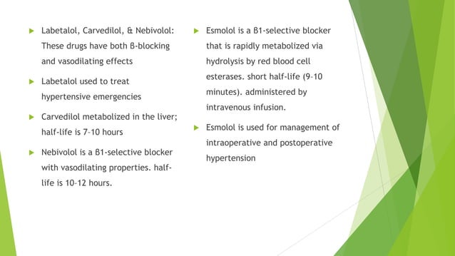 Beta Blockers And Diuretics In Treatment Of Hypertension.pptx | Heart ...