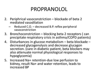 Beta blockers dr wan azizi | PPTX