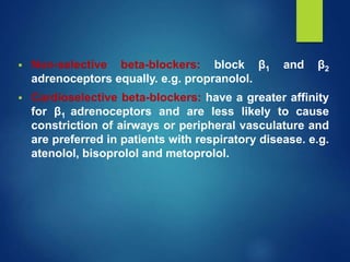 Beta blockers | PPT