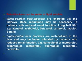 Beta blockers | PPT