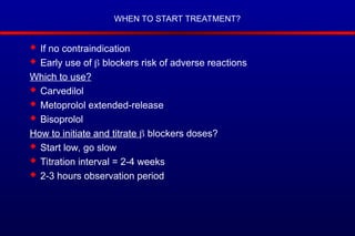 Beta blockers in Congestive cardiac failure | PPT