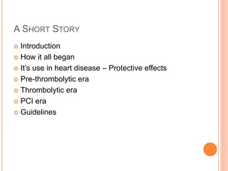 Beta blockers in STEMI | PPTX