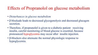 Beta blockers | PPTX