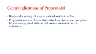 Beta blockers | PPTX
