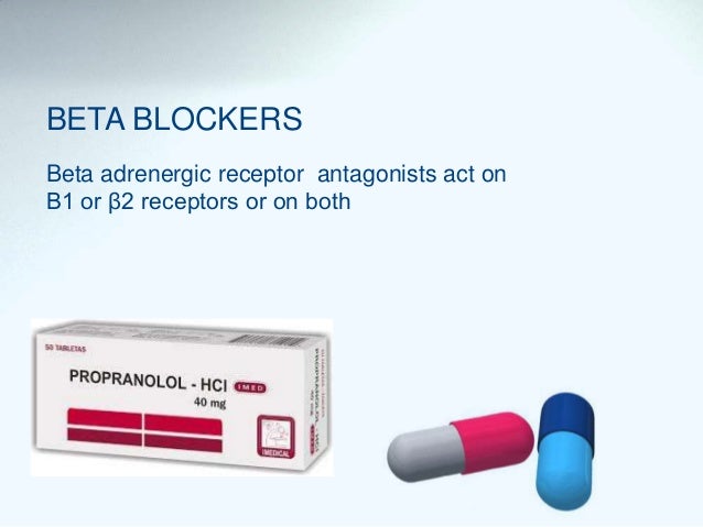 Beta blockers