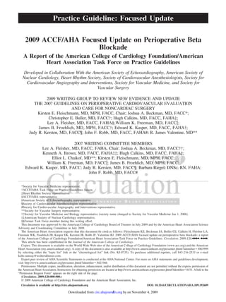 Betabloqueadores Preoperatorios | PDF