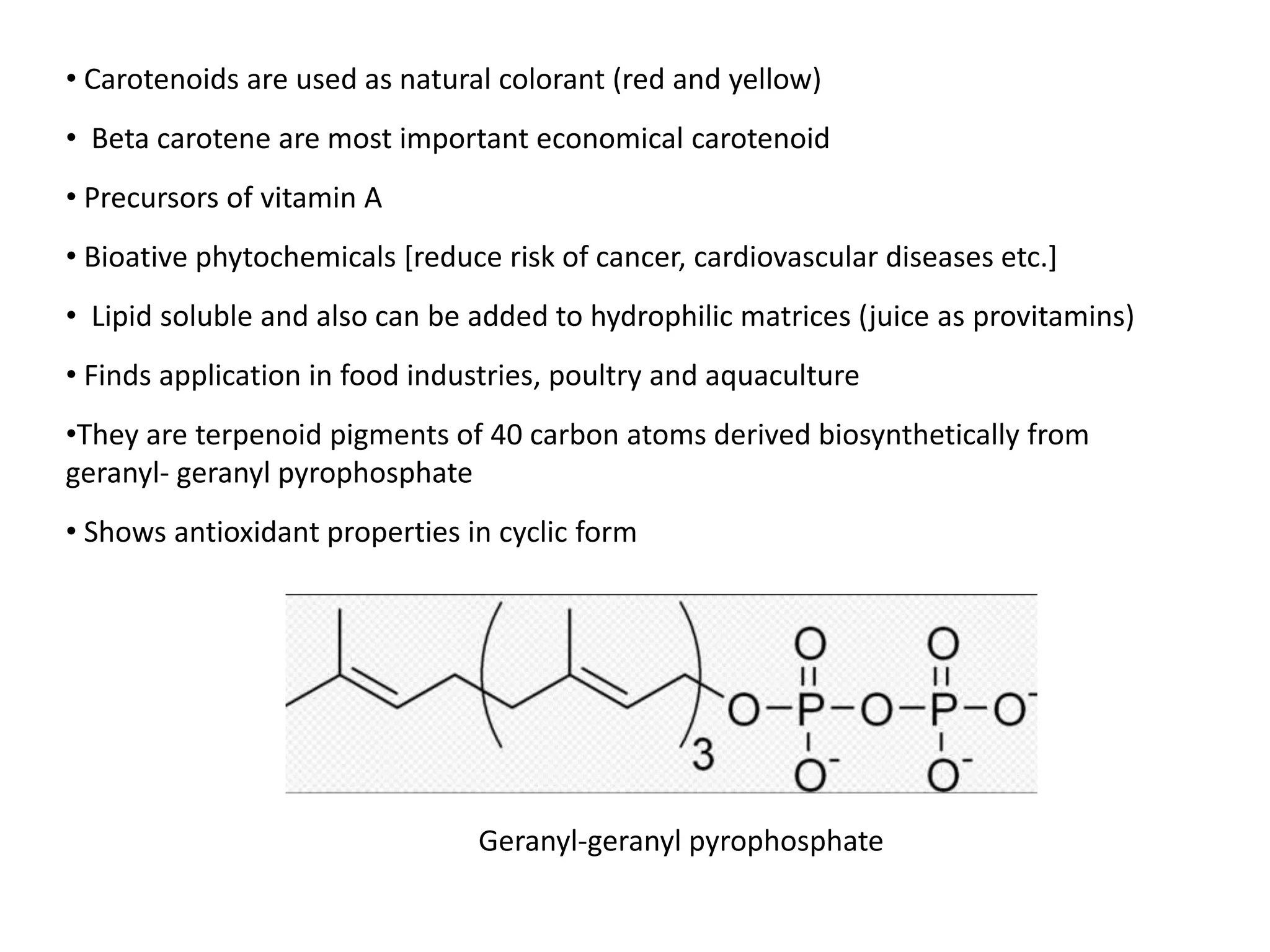 Beta carotenoids | PPTX