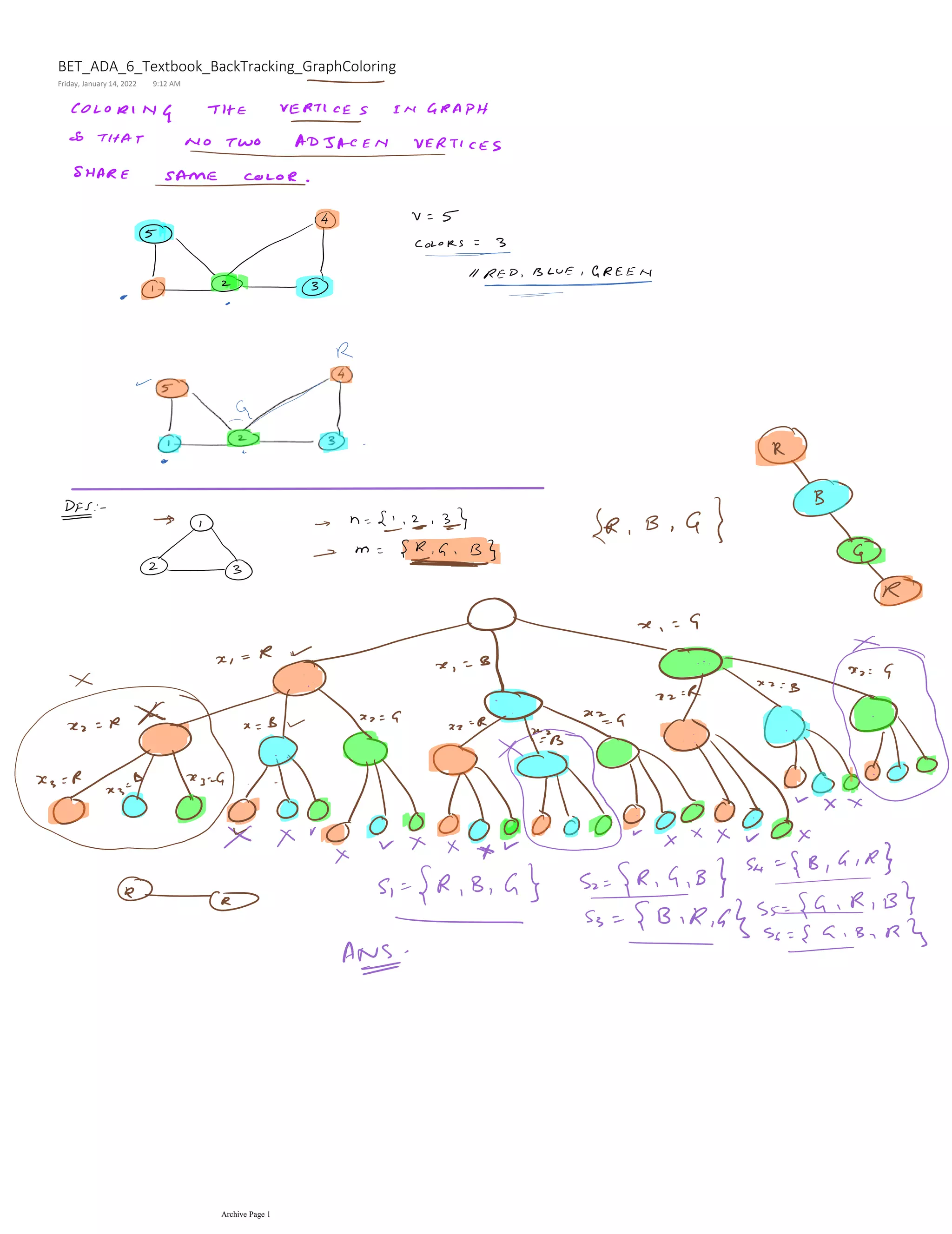 Graph coloring | PDF | Technology & Computing