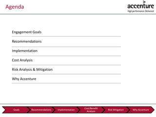 2013 Accenture Case Competition | PPTX