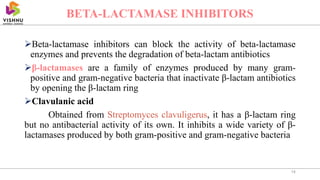 Beta lactam antibiotics | PPTX