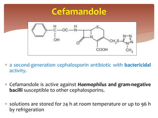 Antibiotics - Beta lactam antibiotics, PCI syllabus for B.Pharm. | PPTX