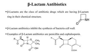 Beta lactam antibiotics | PPTX | Chemistry | Science