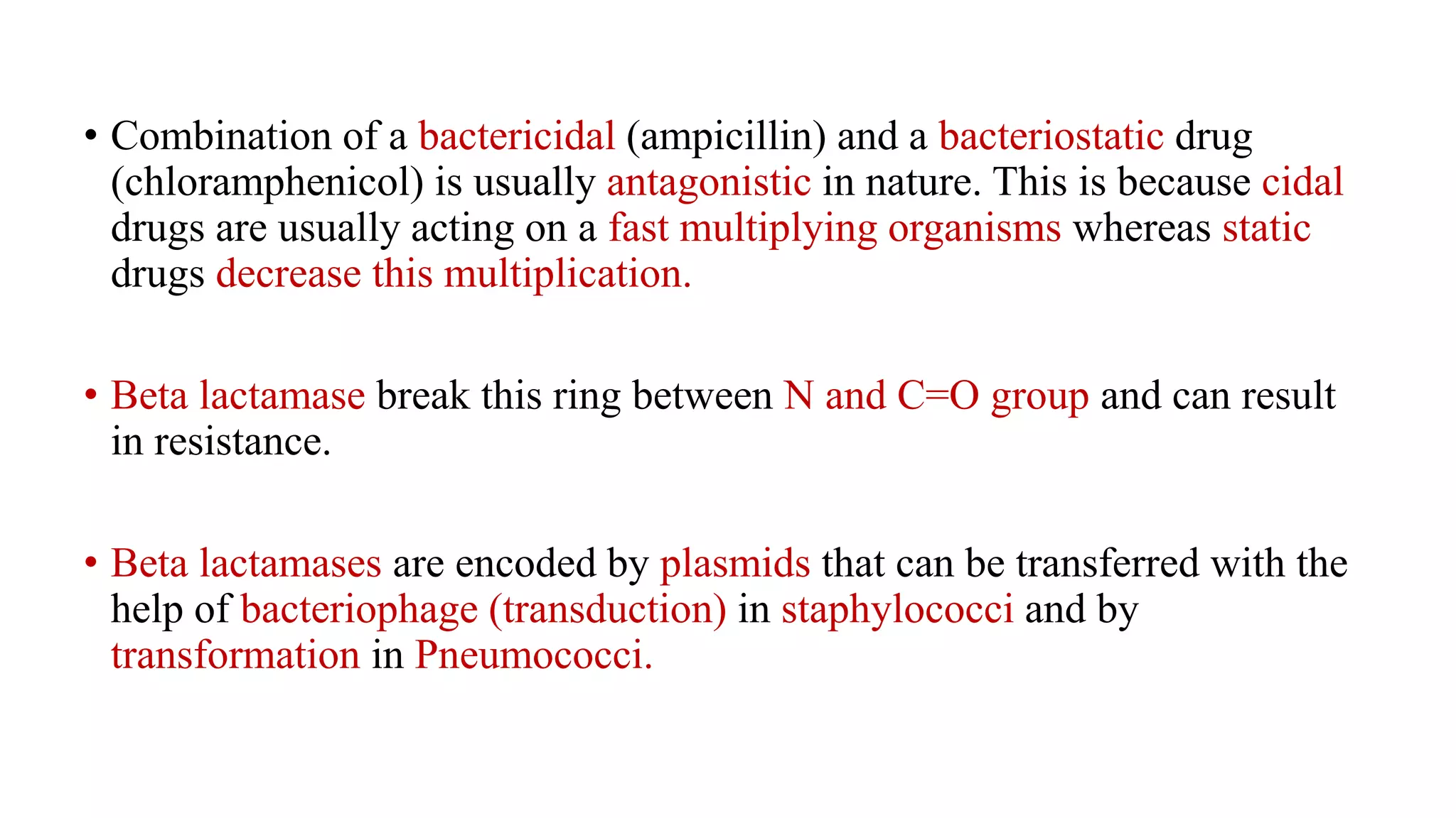 Beta lactam antibiotics | PPTX