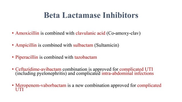 Beta lactam antibiotics | PPTX | Infectious Diseases | Diseases and ...