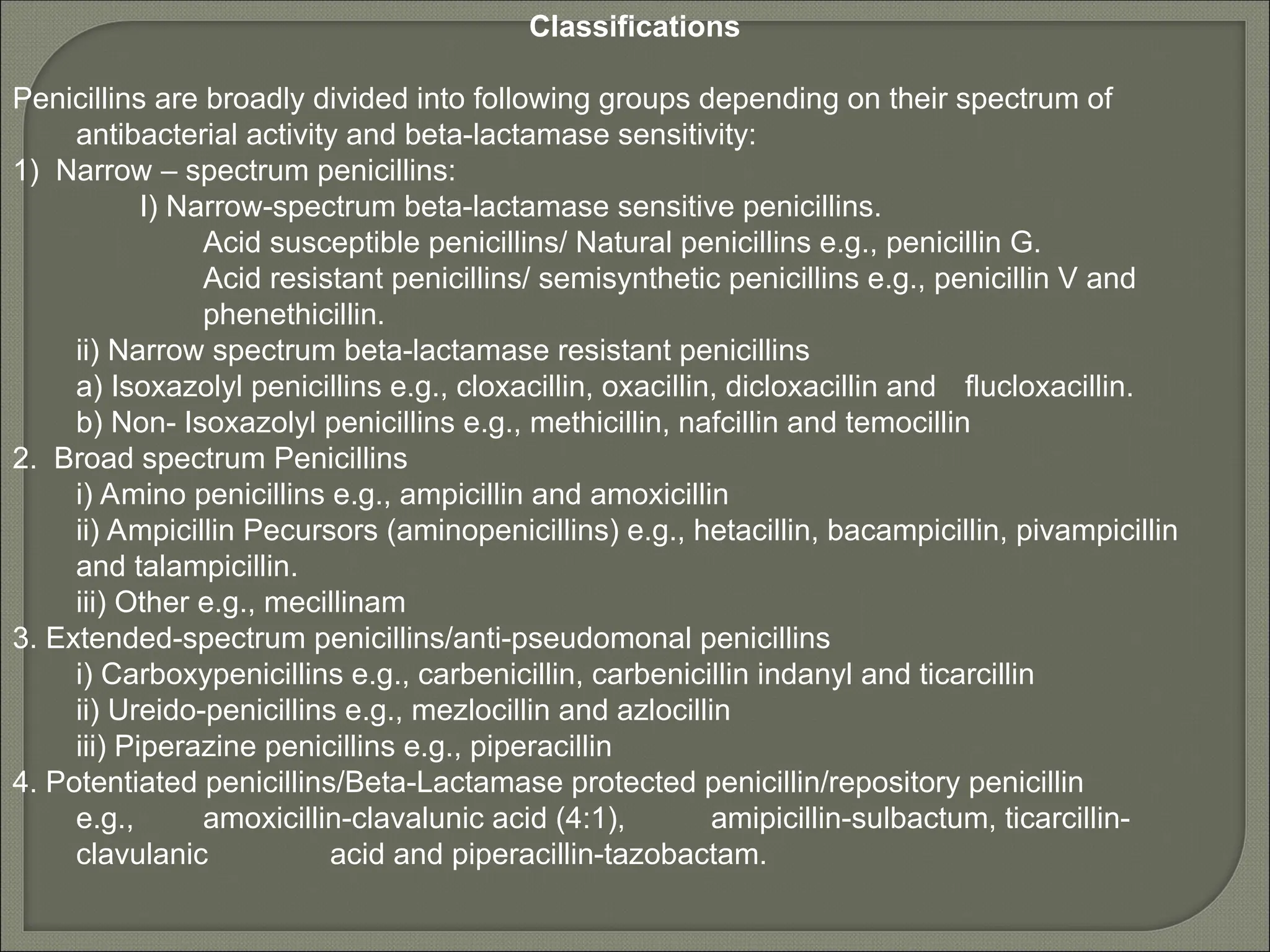 ANTIBIOTICS presentation for veterinary pharmacology | PPT