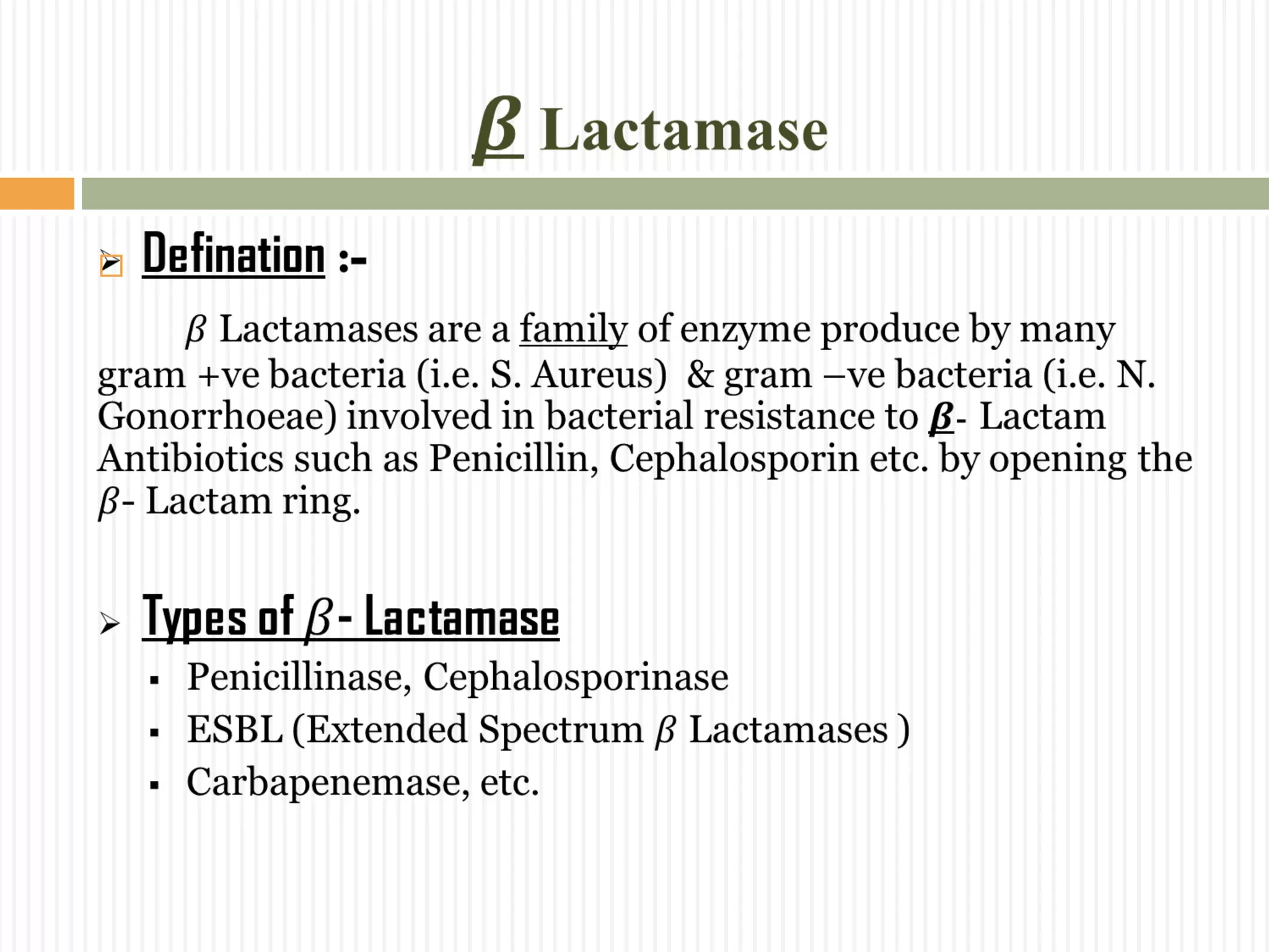 Beta lactamase inhibitors and Monobactam | PDF