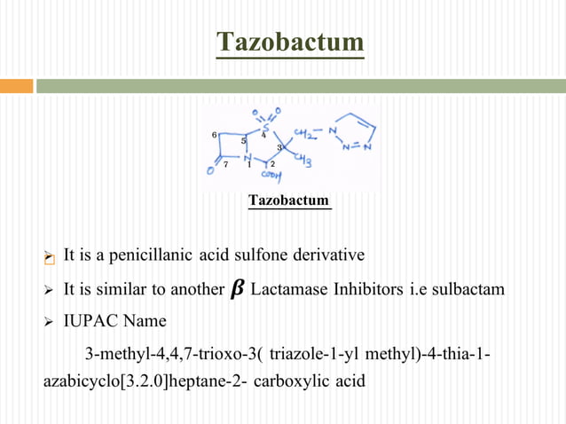 Beta lactamase inhibitors and Monobactam | PDF