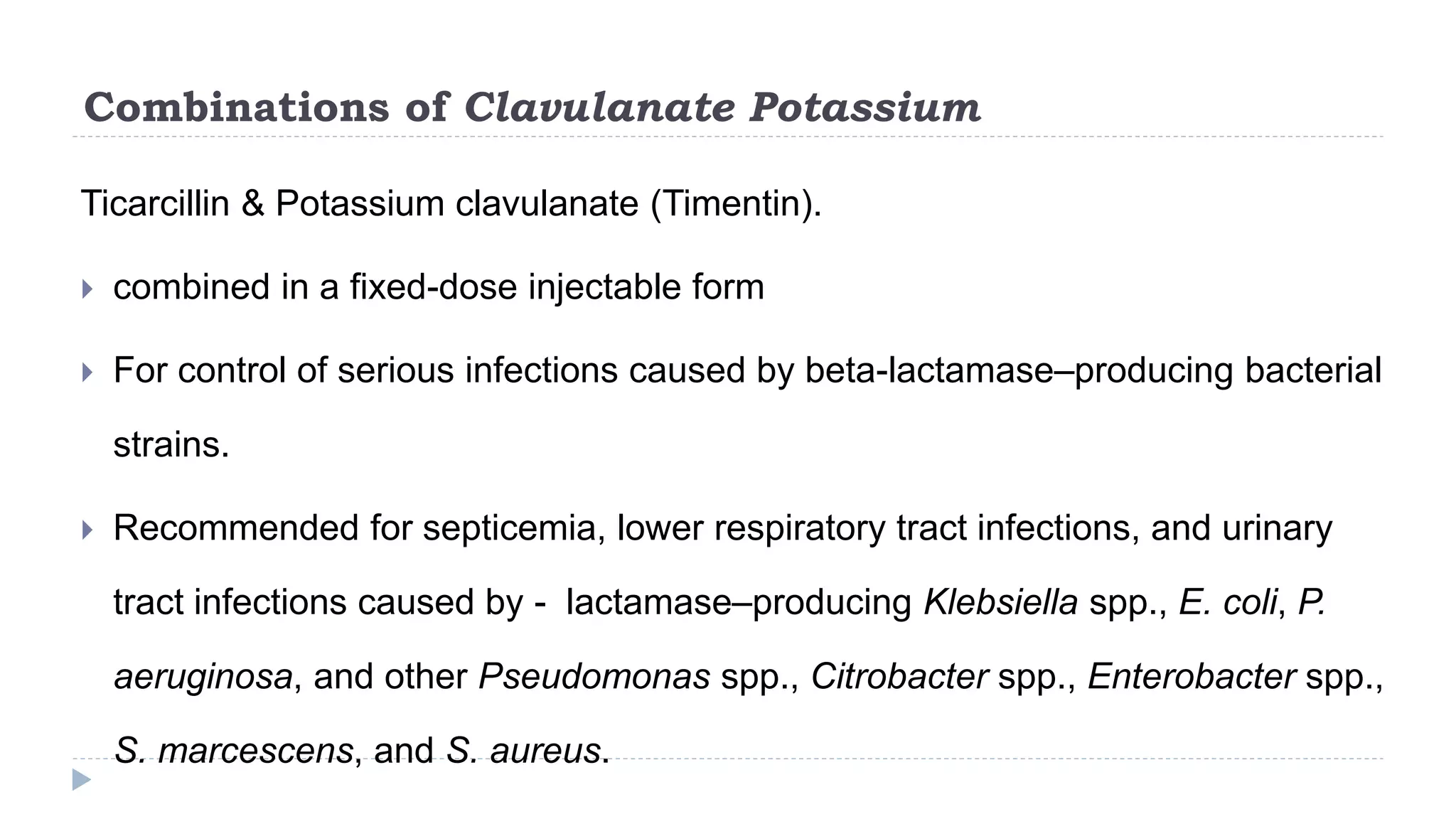 Beta lactamase inhibitors | PPTX