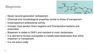 Beta lactamase inhibitors | PPTX