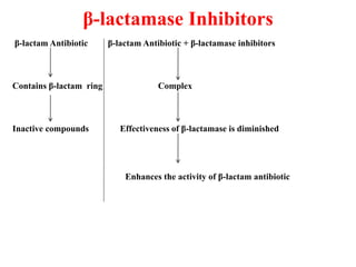 beta lactamase inhibitors of b.pharm 6th sem | PPT