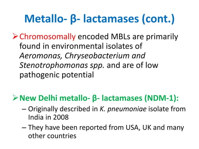 Beta lactamases.pptx