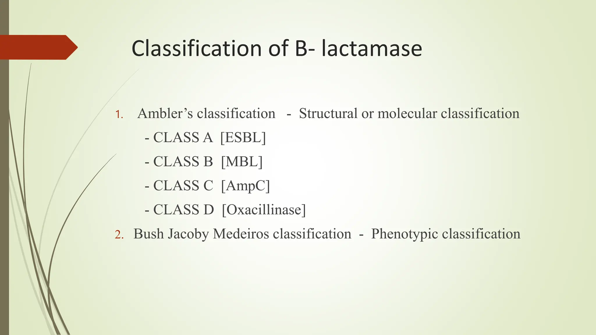 Beta lactamases.pptx for educational purposes | PPTX