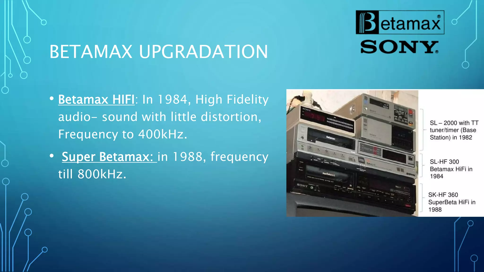 Betamax Failure Pptx