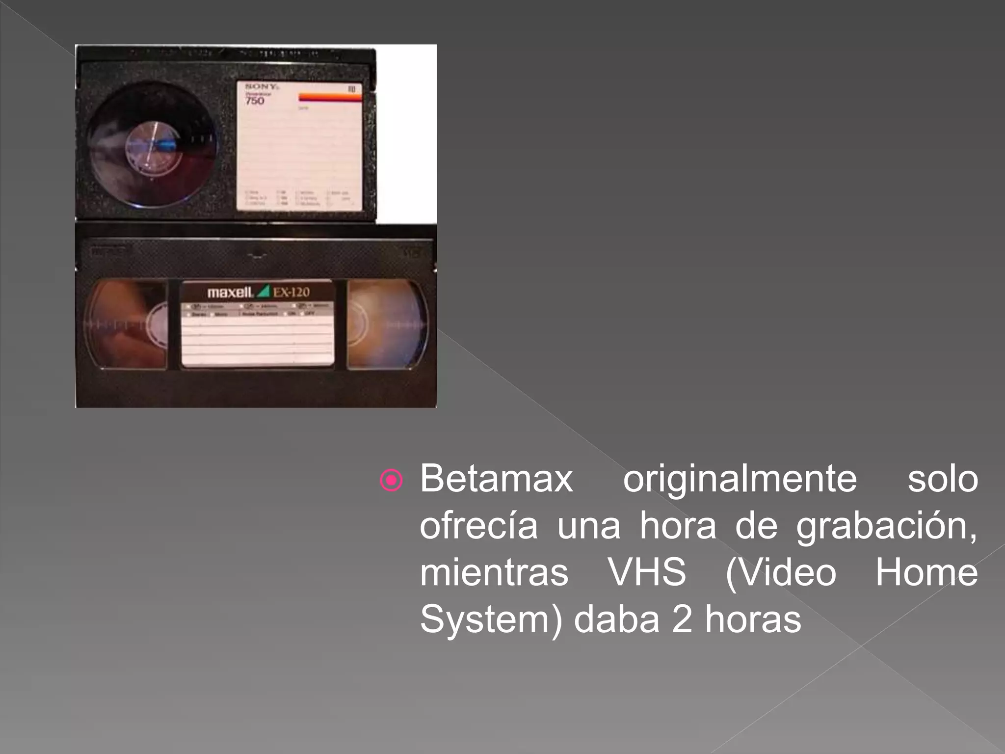 Betamax vs vhs | PPTX